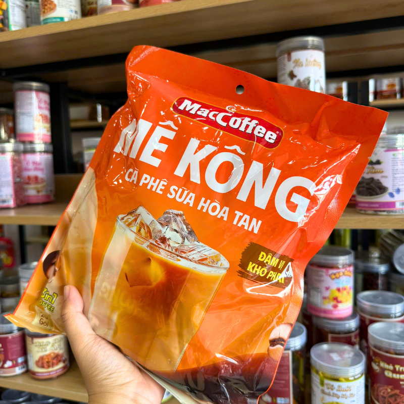Cà Phê Mê Kông - Cà Phê Sữa Hòa Tan Đậm Vị Maccoffee 20 Gói - Kho Hàng ...